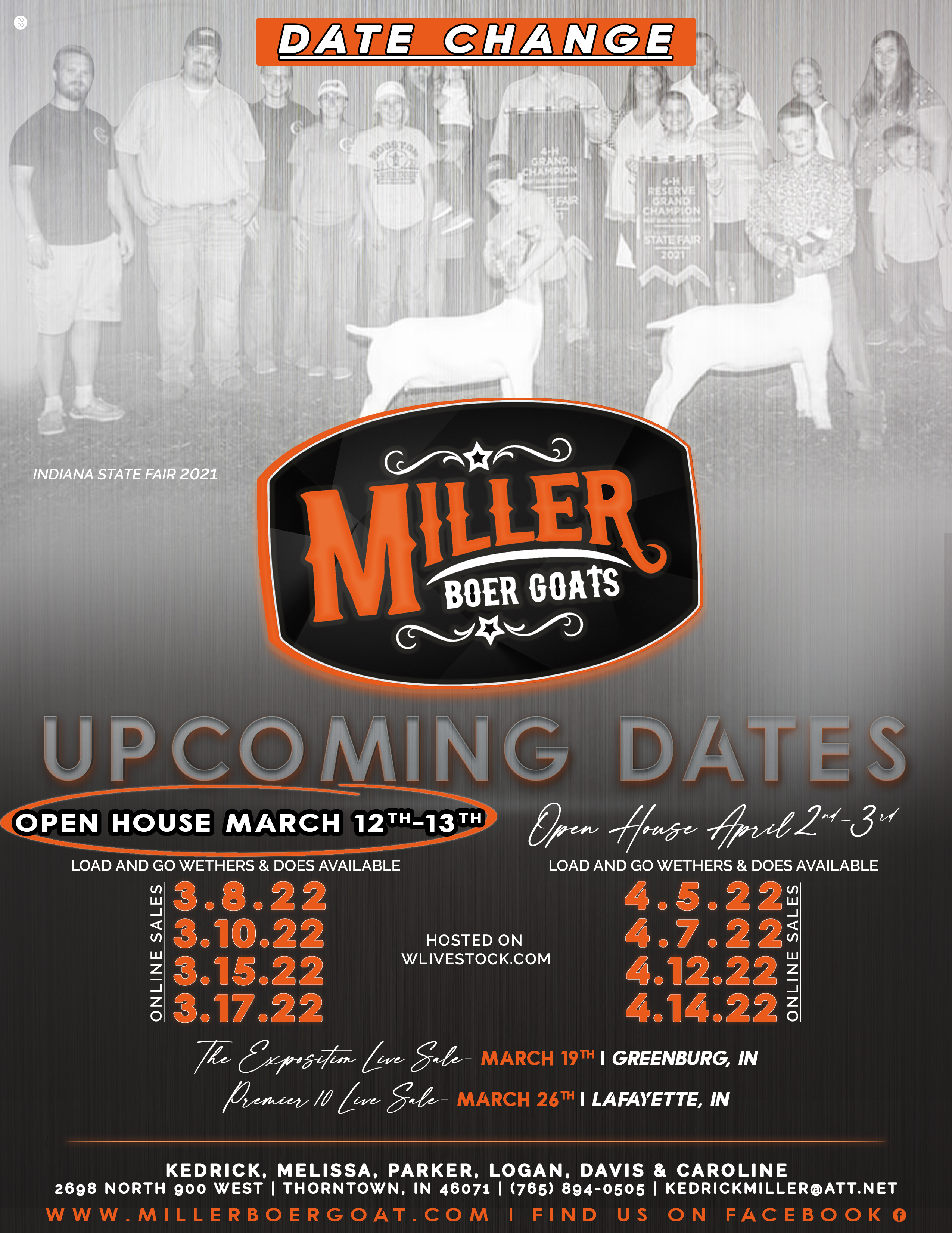 Miller Boer Goats :: For Sale